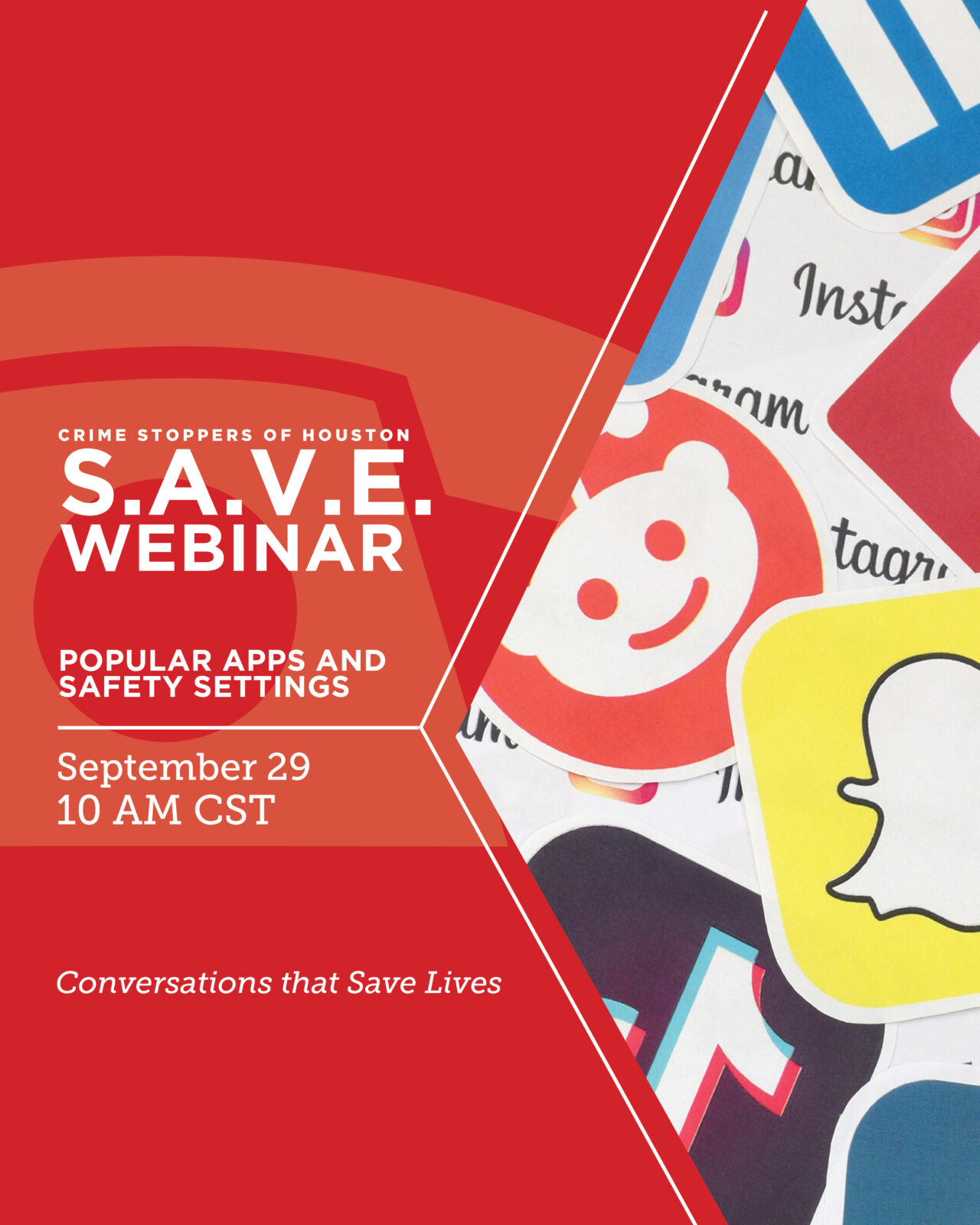 Sept 29: Popular Apps And Safety Settings | Crime Stoppers Of Houston